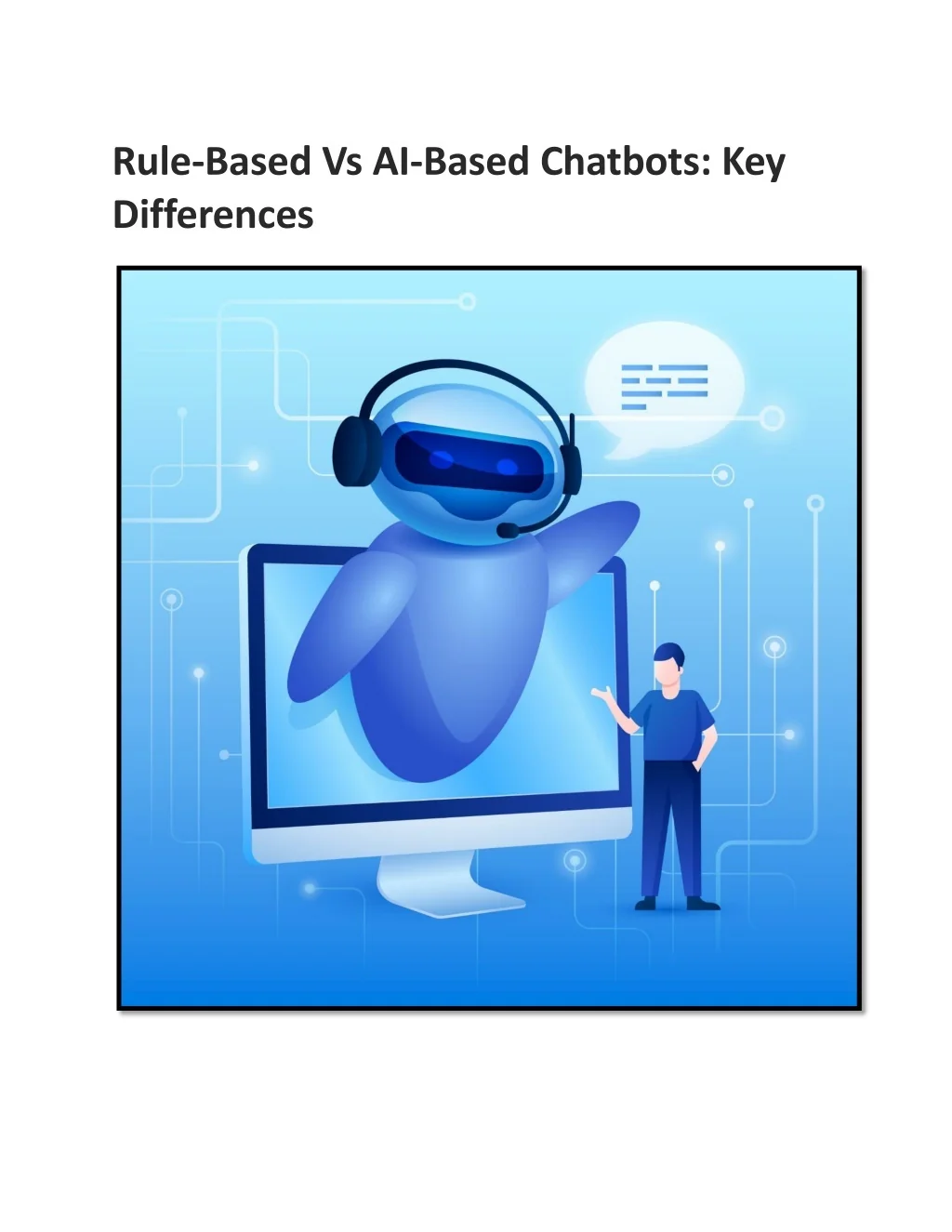 PPT - Rule-Based Vs AI-Based Chatbots: Key Differences PowerPoint ...