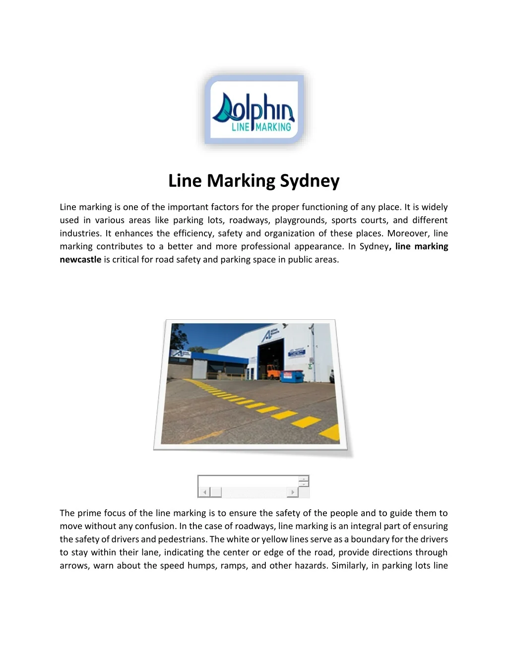 PPT - Warehouse Line Marking - Dolphin Line Marking PowerPoint ...