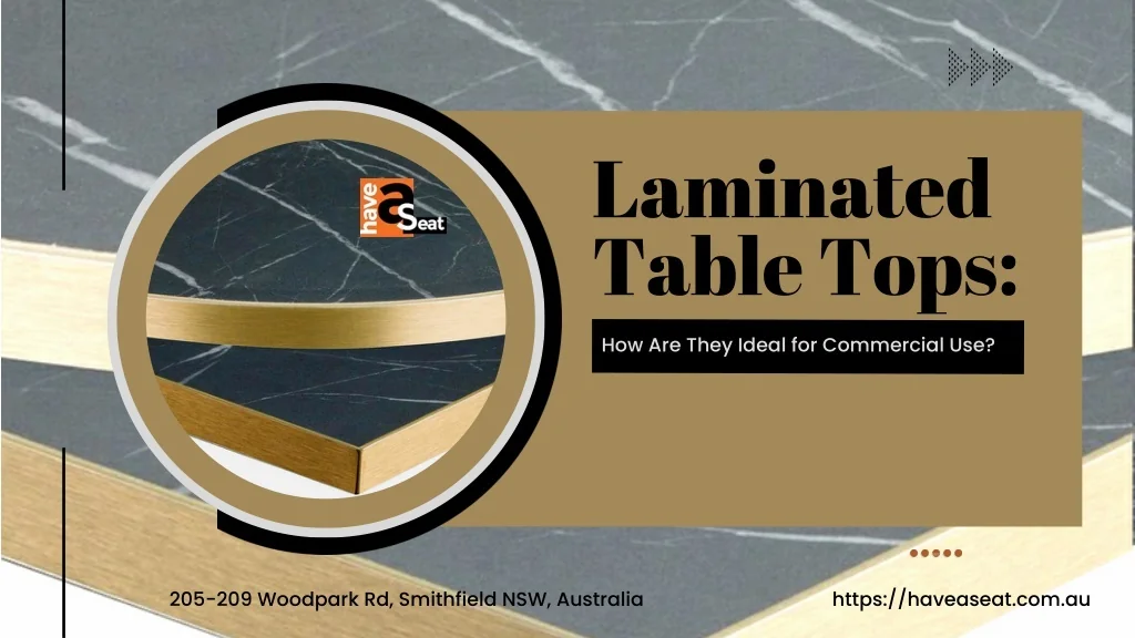 PPT - Laminated Table Tops: How Are They Ideal for Commercial Use ...