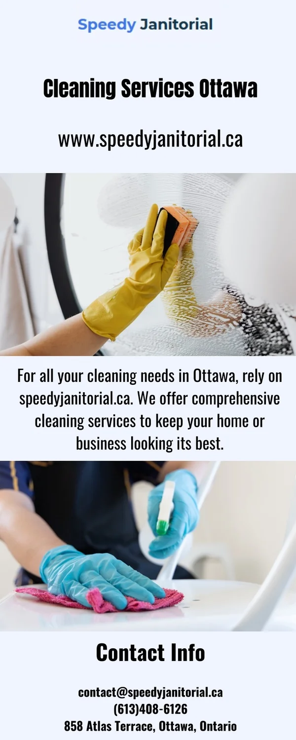 speedy janitorial Online Presentations Channel