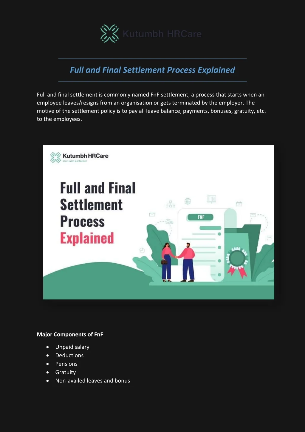 PPT - CuDel-full and final settlement process explained PowerPoint ...