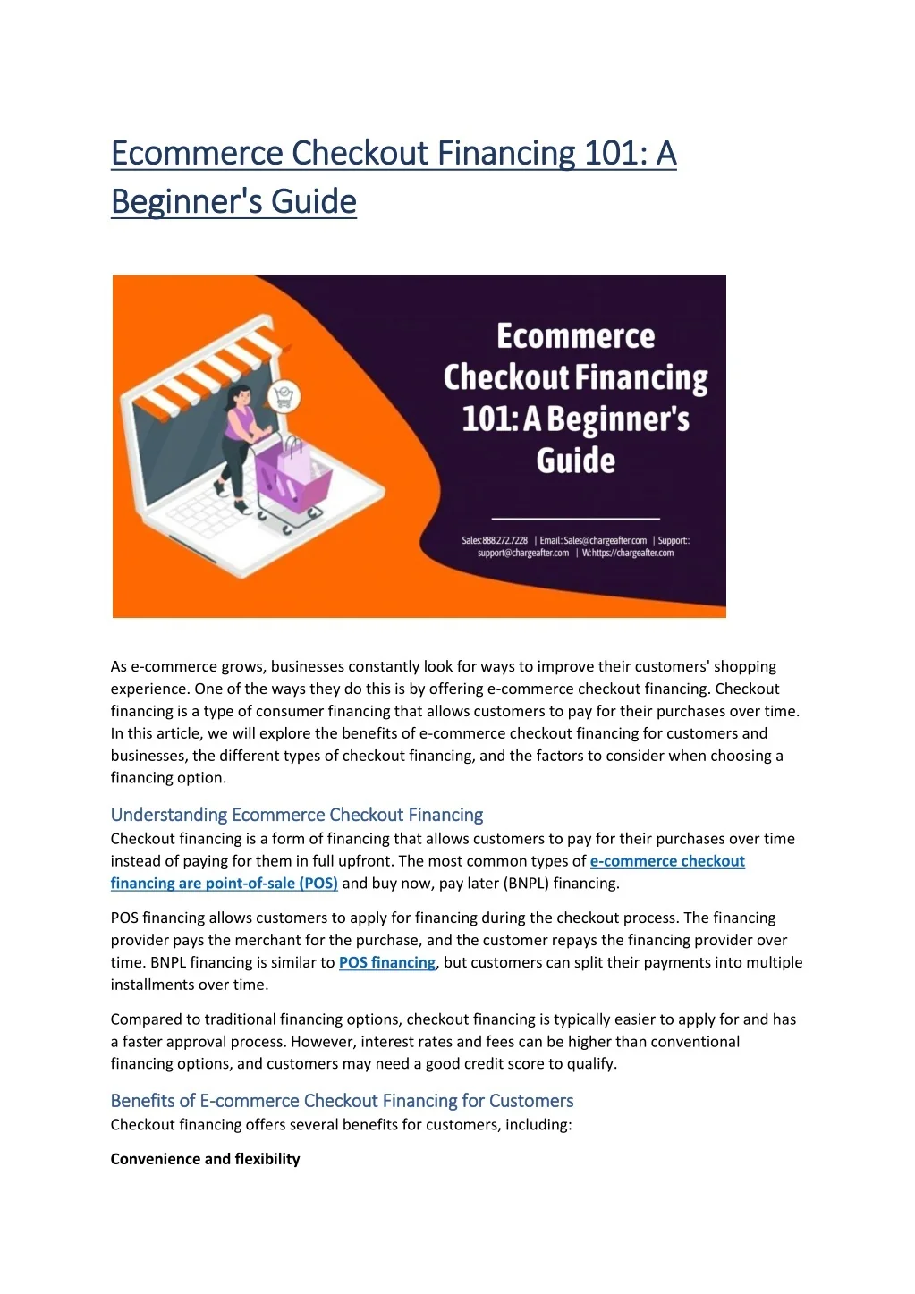 PPT - Ecommerce Financing 101- A Beginner's Guide PowerPoint ...