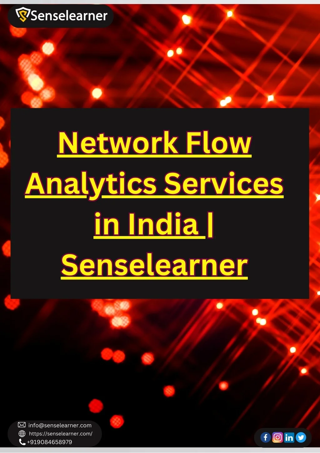 PPT - Network Flow Analytics Services in India | Senselearner ...