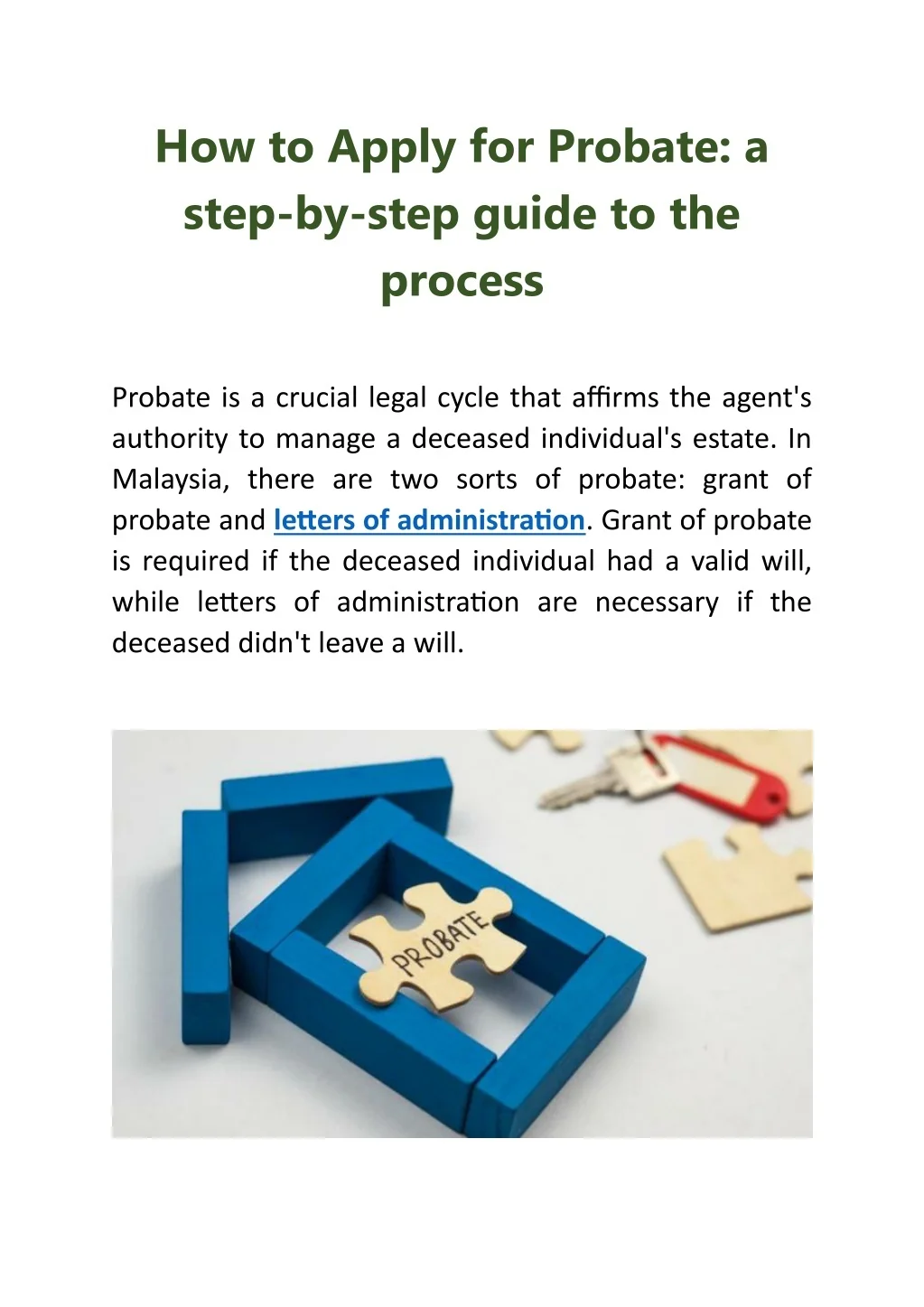 PPT - How to Apply for Probate: a step-by-step guide to the process ...