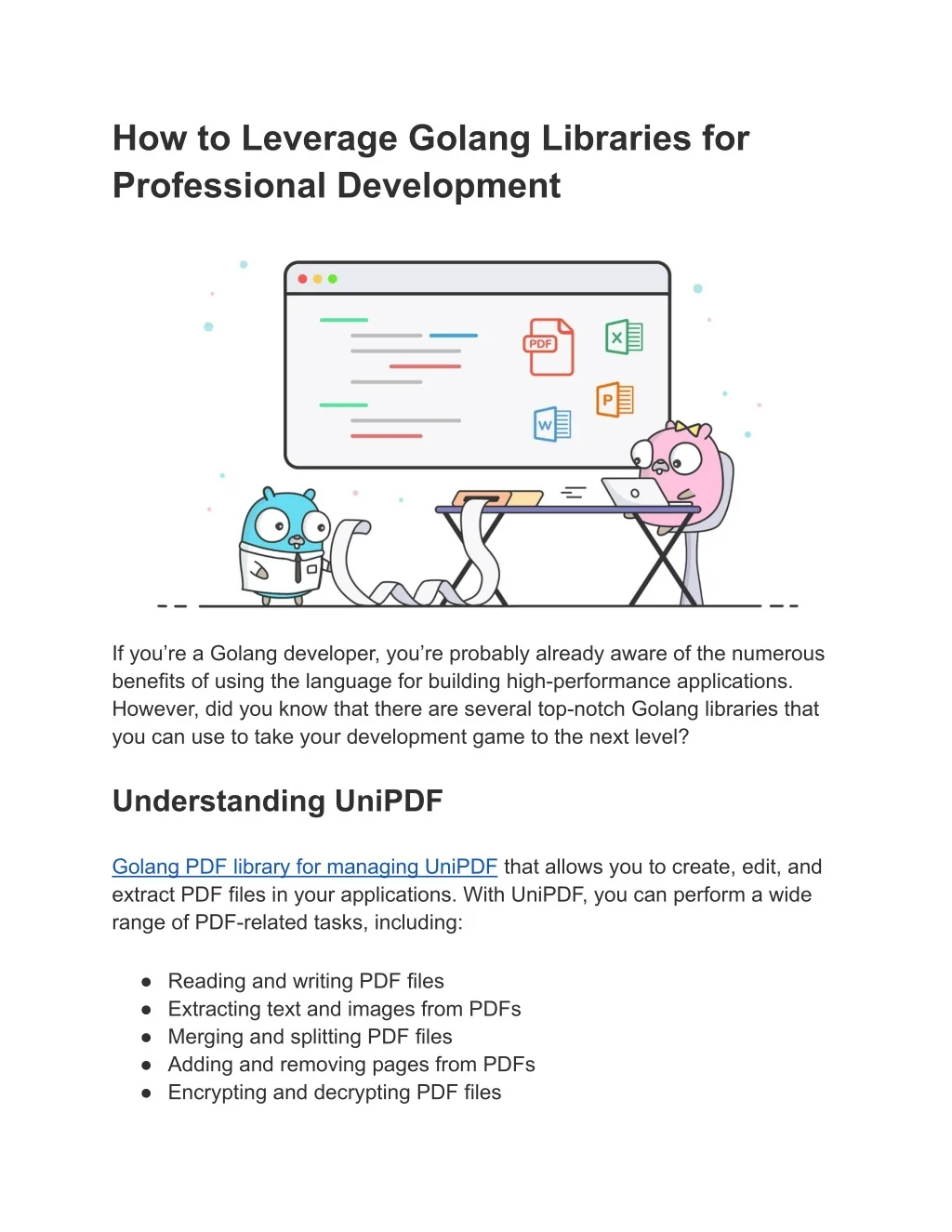 PPT - How to Leverage Golang Libraries for Professional Development PowerPoint Presentation - ID ...