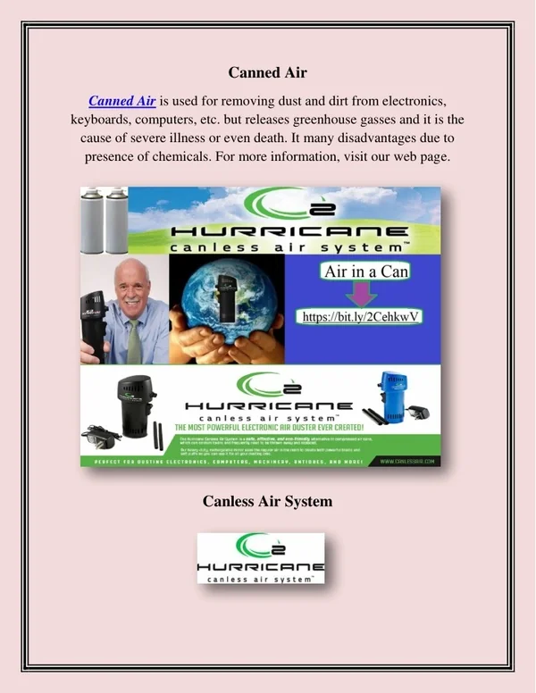 PPT - Canned Air , canlessair PowerPoint Presentation, free download ...