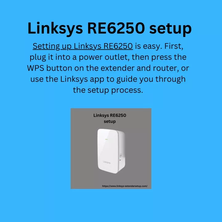 PPT - Linksys RE6250 setup PowerPoint Presentation, free download - ID ... PPT - Linksys RE6250 setup PowerPoint Presentation, free download - ID ...