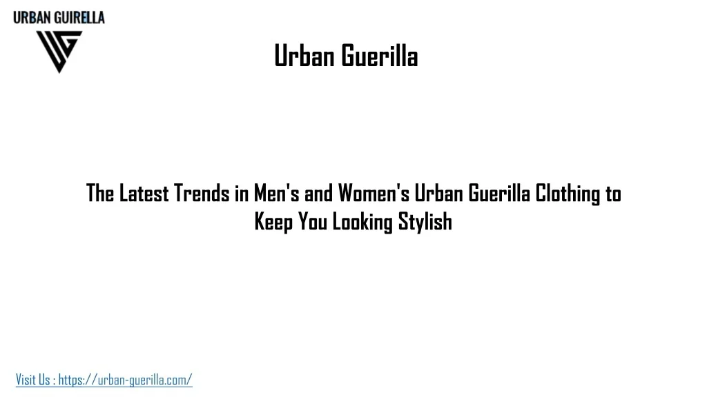 PPT - Urban Guerilla PowerPoint Presentation, free download - ID:12161310