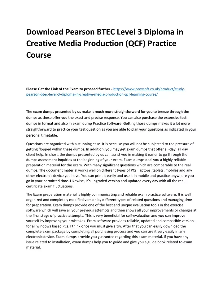 PPT - Download Pearson BTEC Level 3 Diploma in Creative Media ... PPT - Download Pearson BTEC Level 3 Diploma in Creative Media ...