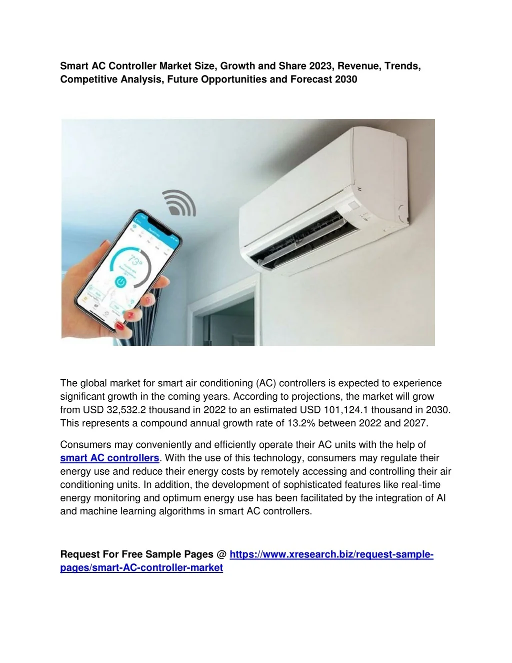 PPT - Smart AC Controller Market PowerPoint Presentation, free download ...