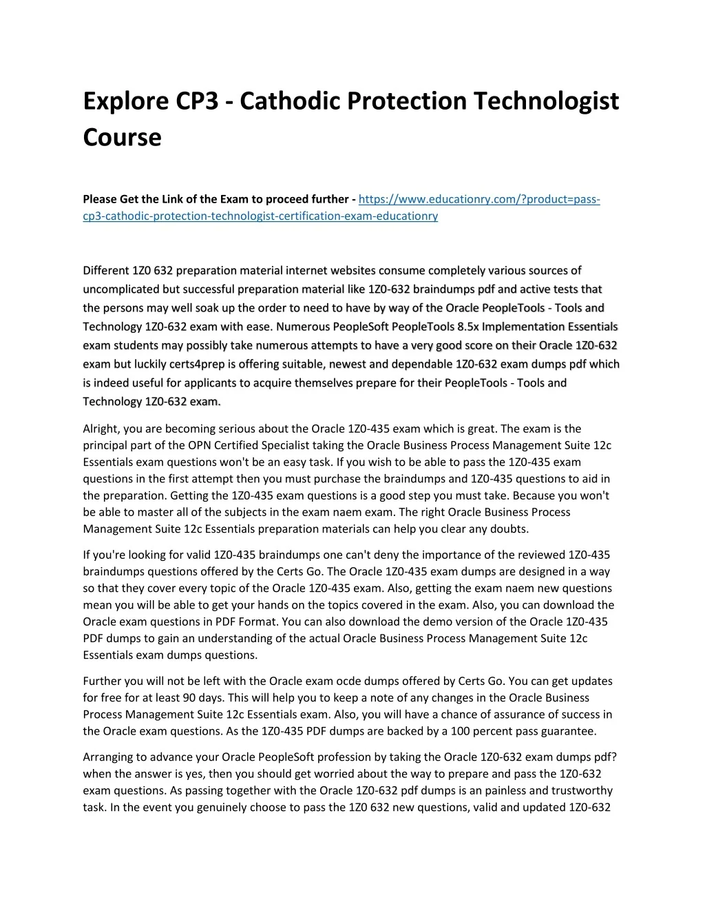 PPT - CP3 - Cathodic Protection Technologist PowerPoint Presentation ...