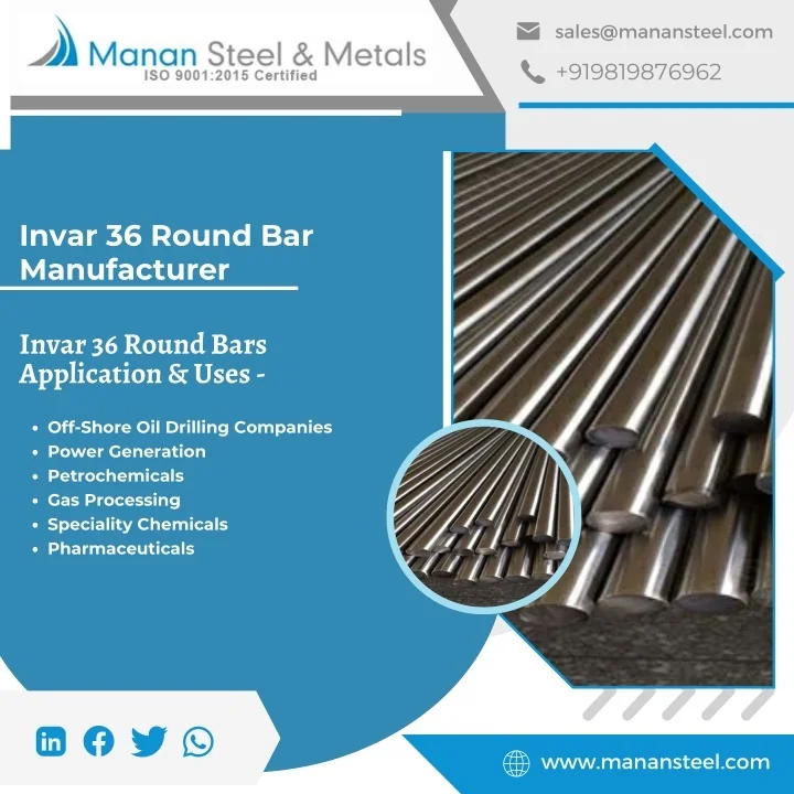 PPT - Invar 36 Round Bar Manufacturer | Tungsten Carbide Round Bar ...