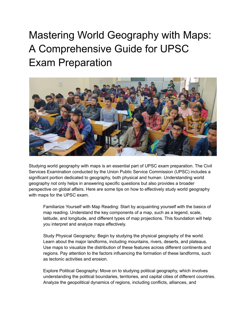 PPT - Mastering World Geography with Maps_ A Comprehensive Guide for ...