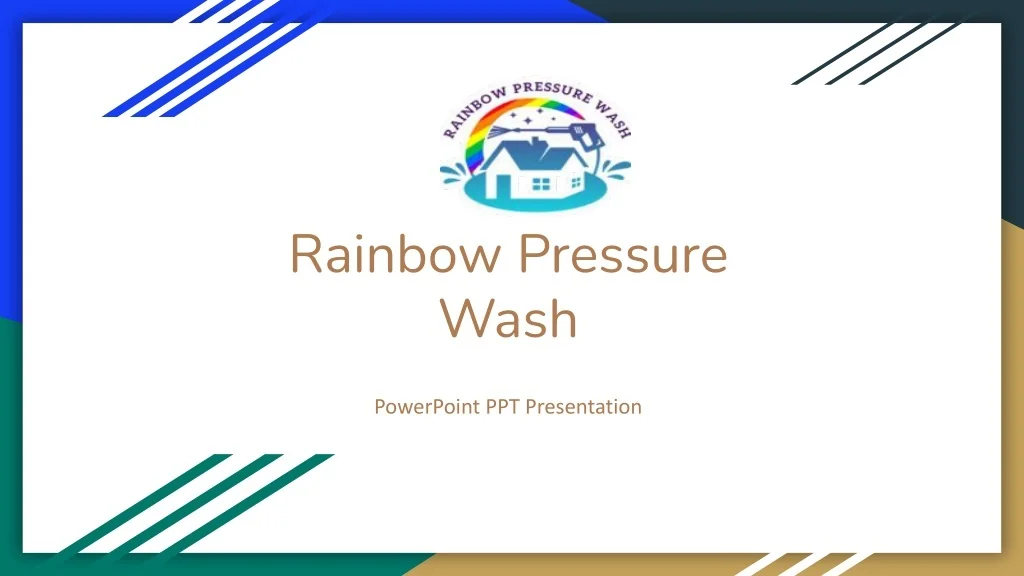 PPT - rainbow pressure wash PowerPoint Presentation, free download - ID ...