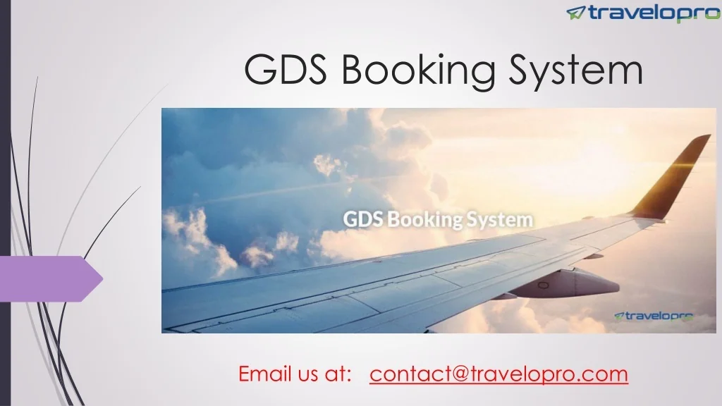 PPT - GDS Booking System PowerPoint Presentation, free download - ID ...
