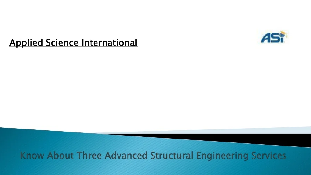 PPT - Know About Three Advanced Structural Engineering Services ...
