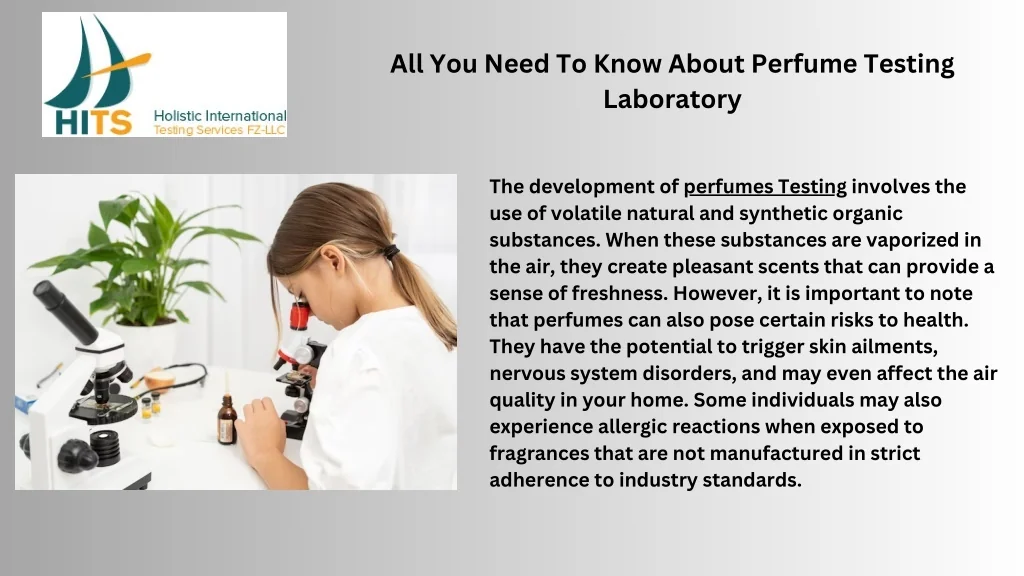 PPT - All You Need To Know About Perfume Testing Laboratory PowerPoint ...