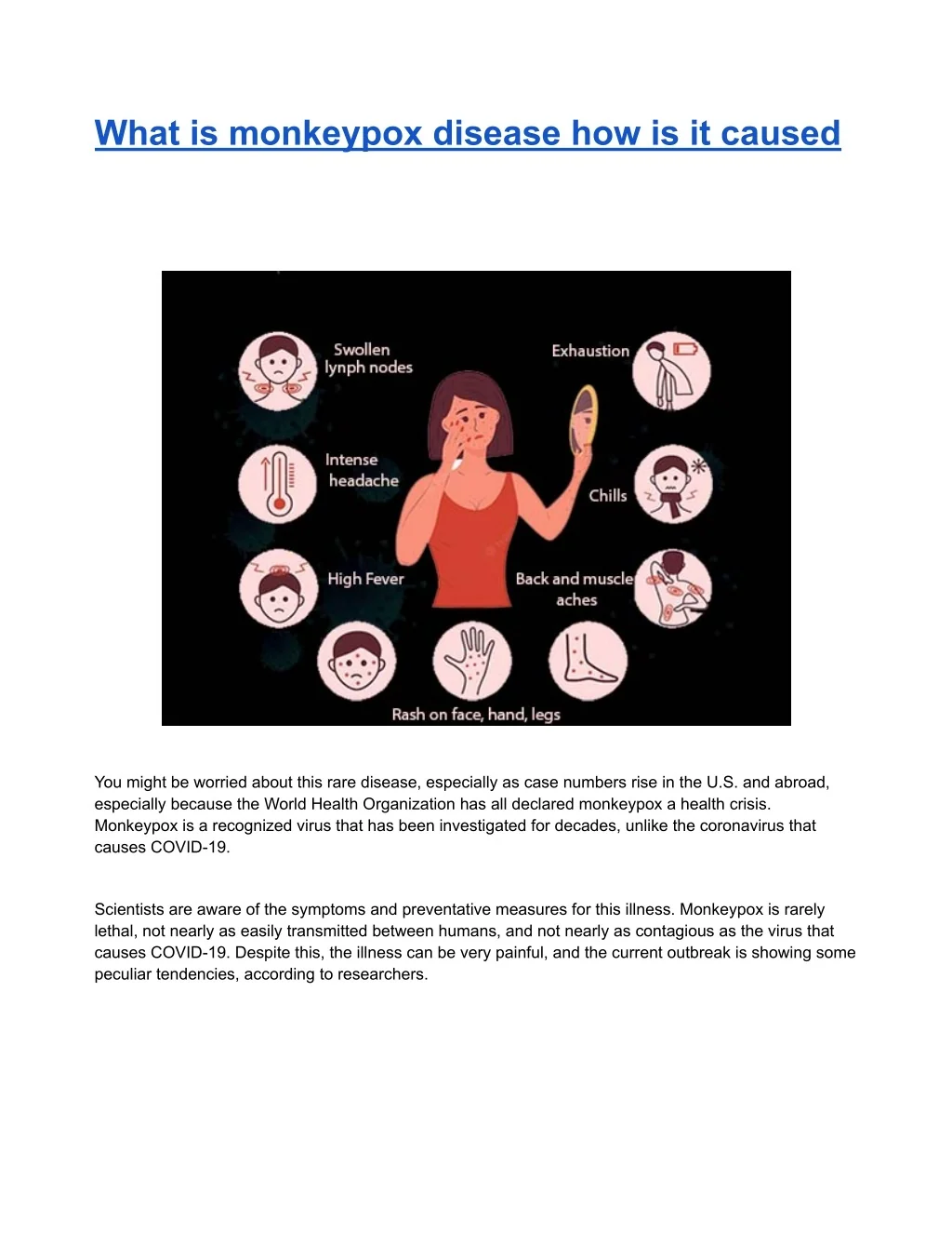 PPT - What is monkeypox disease how is it caused PowerPoint ...