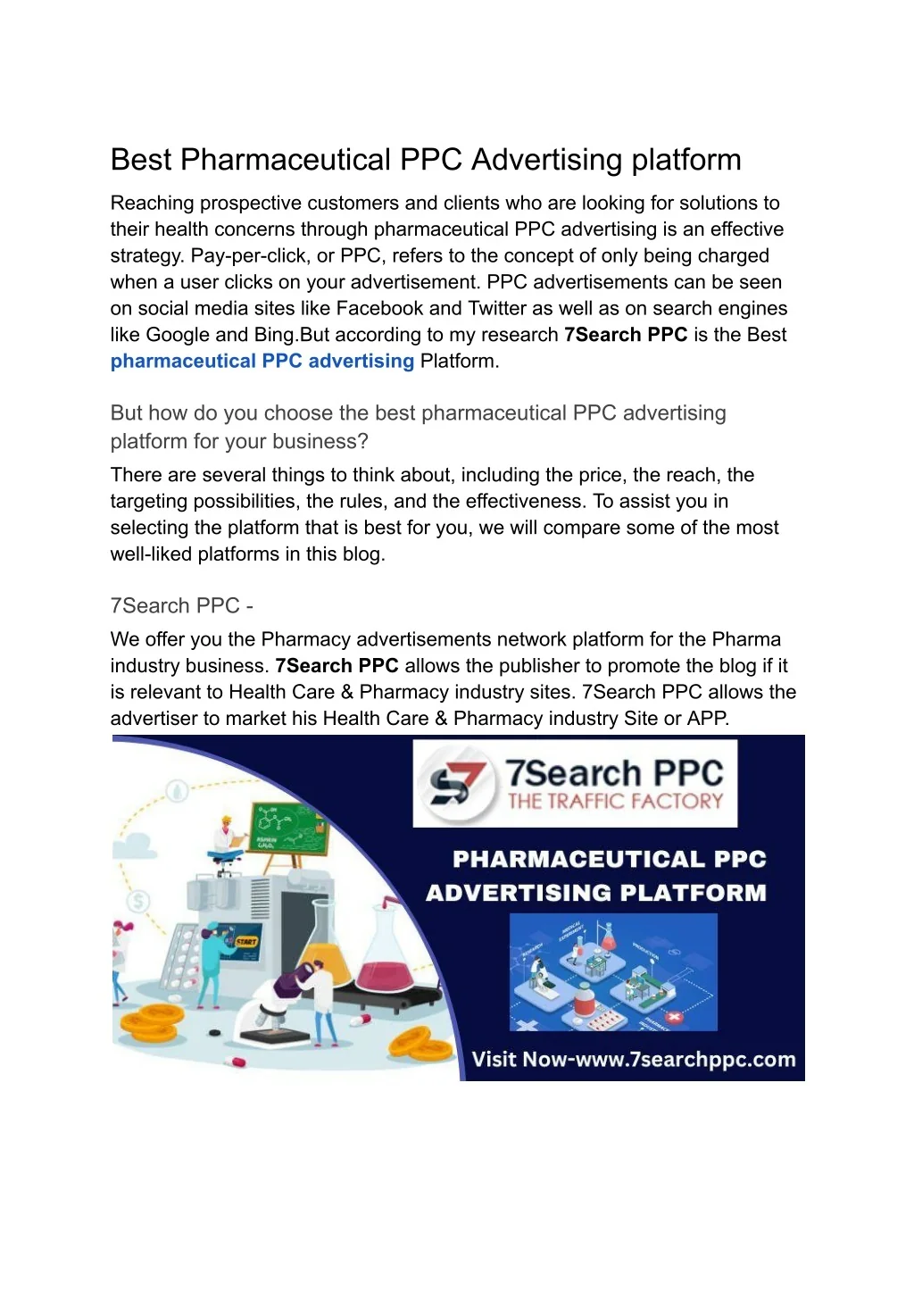 PPT - Best Pharmaceutical PPC Advertising platform PowerPoint ...