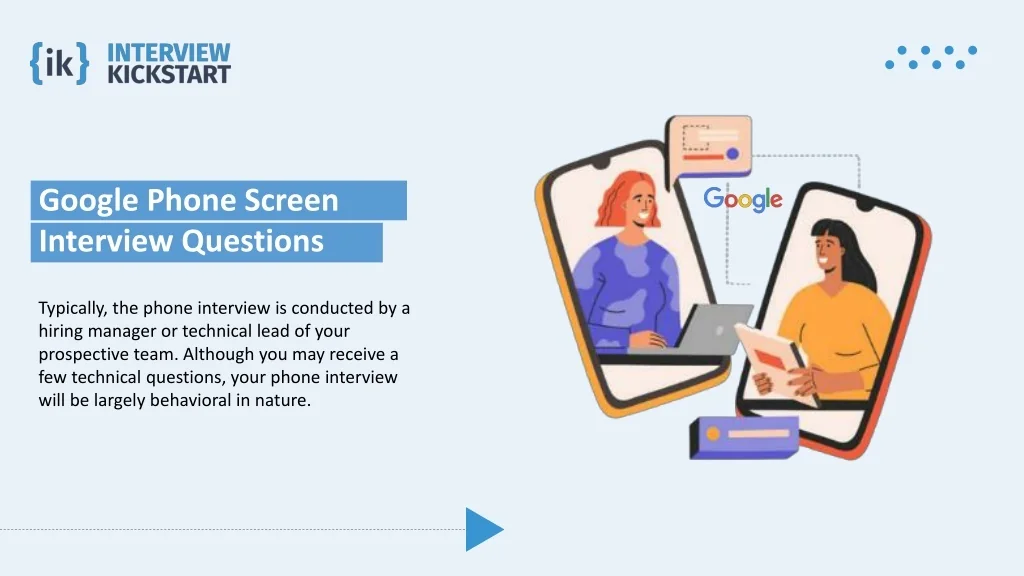 PPT - Google Phone Screen Interview Questions PowerPoint Presentation ...