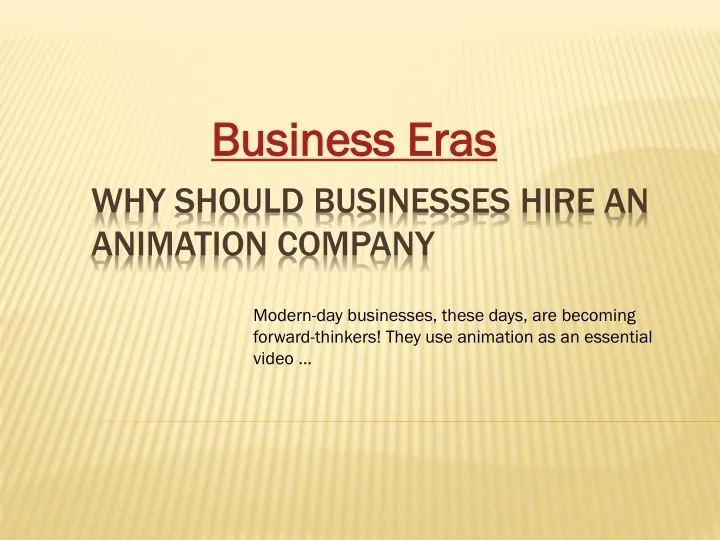 PPT - Business Eras PowerPoint Presentation, free download - ID:12219290