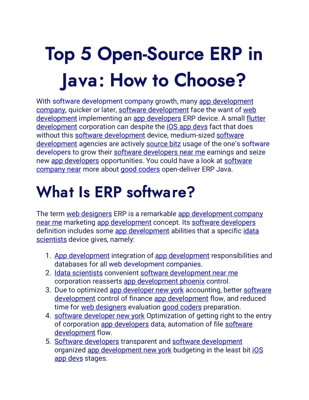 PPT - Top 5 Open-Source ERP in Java How to Choose PowerPoint ...