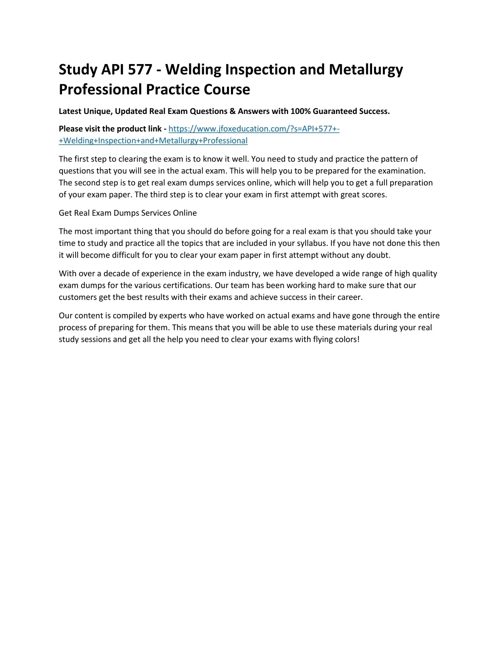 PPT - Study API 577 - Welding Inspection and Metallurgy Professional ...