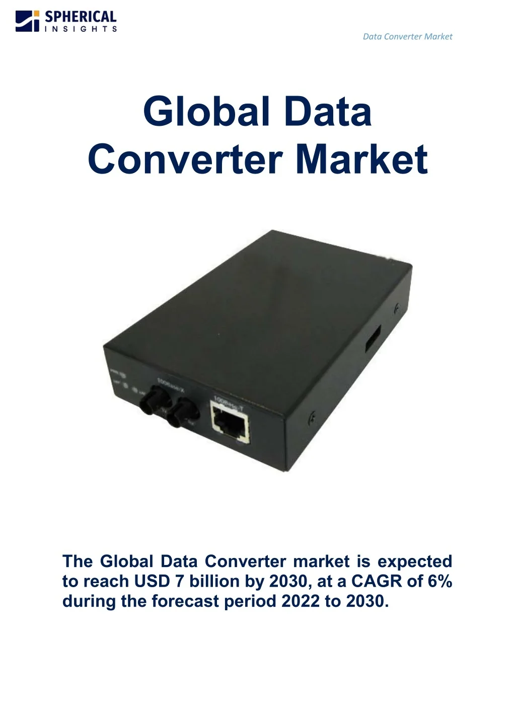 PPT - Data Converter Market PowerPoint Presentation, free download - ID ...