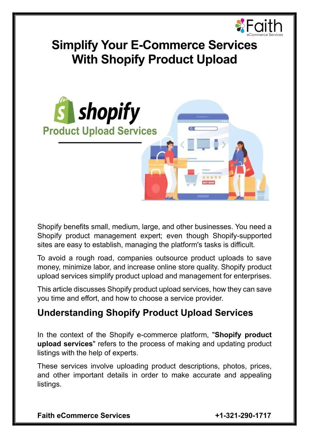 Ppt Simplify Your E Commerce Services With Shopify Product Upload