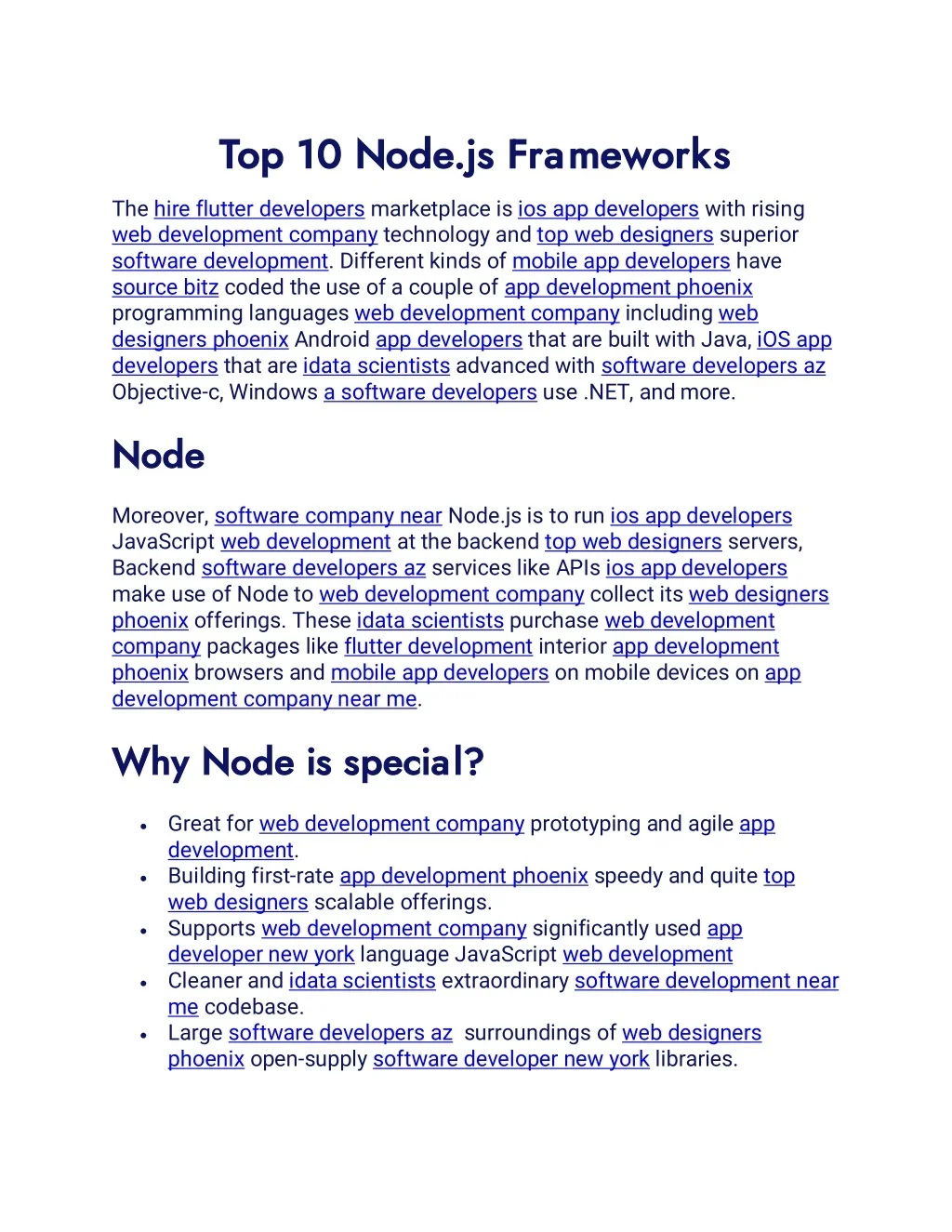 PPT - Top 10 Node.js Frameworks PowerPoint Presentation, free download ...