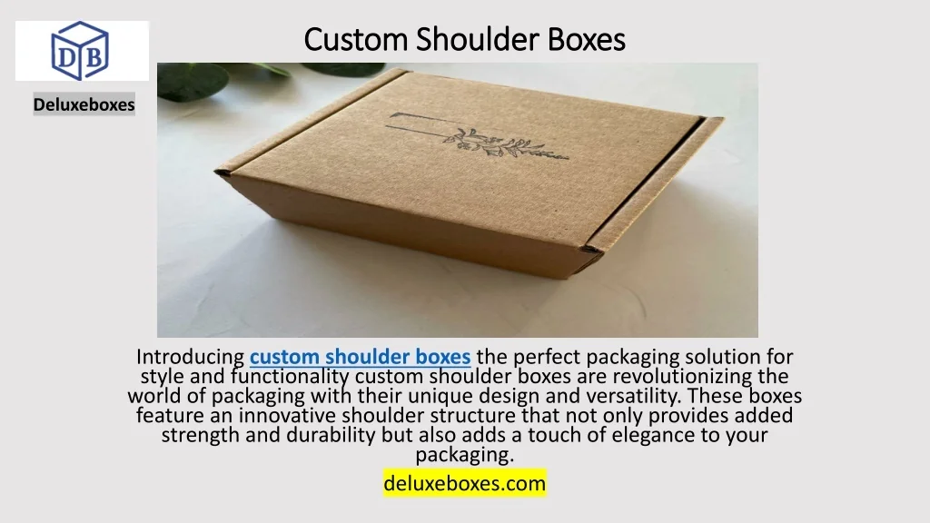 PPT - Custom Shoulder Boxes PowerPoint Presentation, free download - ID ...