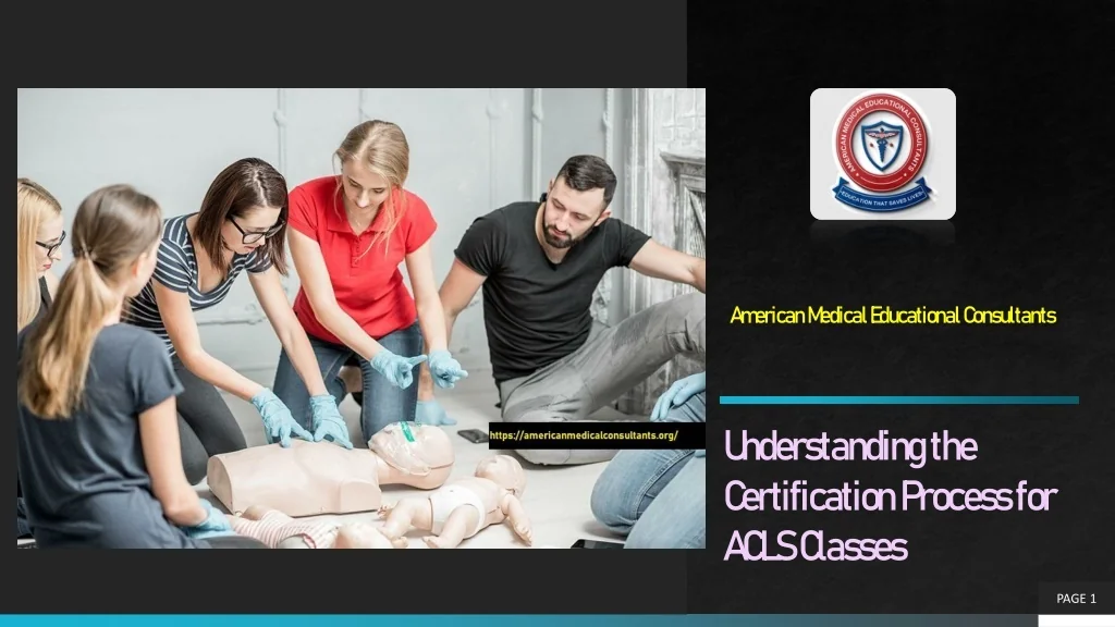 PPT - Understanding the Certification Process for ACLS Classes PowerPoint Presentation - ID:12249837
