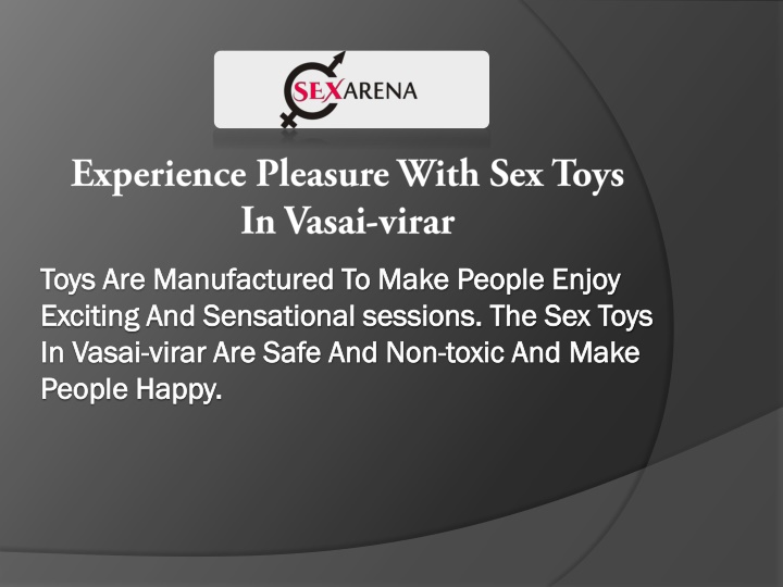 Ppt Sex Toys In Visai Virar Sexarena 919718792792 Powerpoint