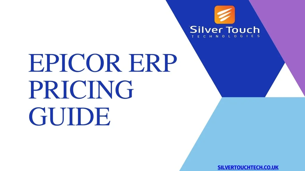 PPT - Epicor ERP Pricing Guide PowerPoint Presentation, free download ...