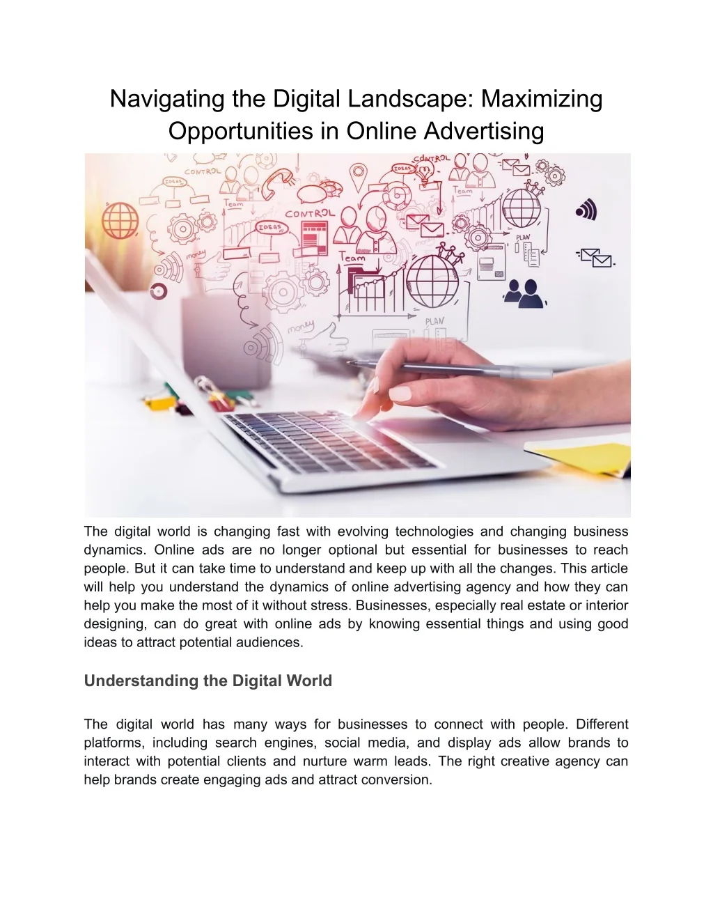 PPT - Navigating the Digital Landscape_ Maximizing Opportunities in ...