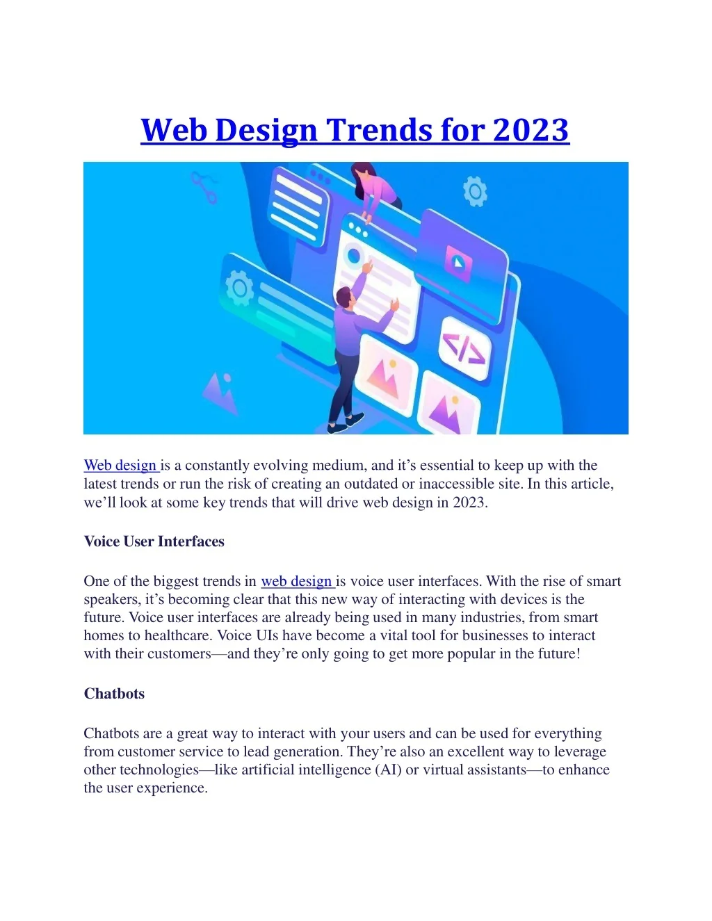 PPT - Web Design Trends for 2023 PowerPoint Presentation, free download ...