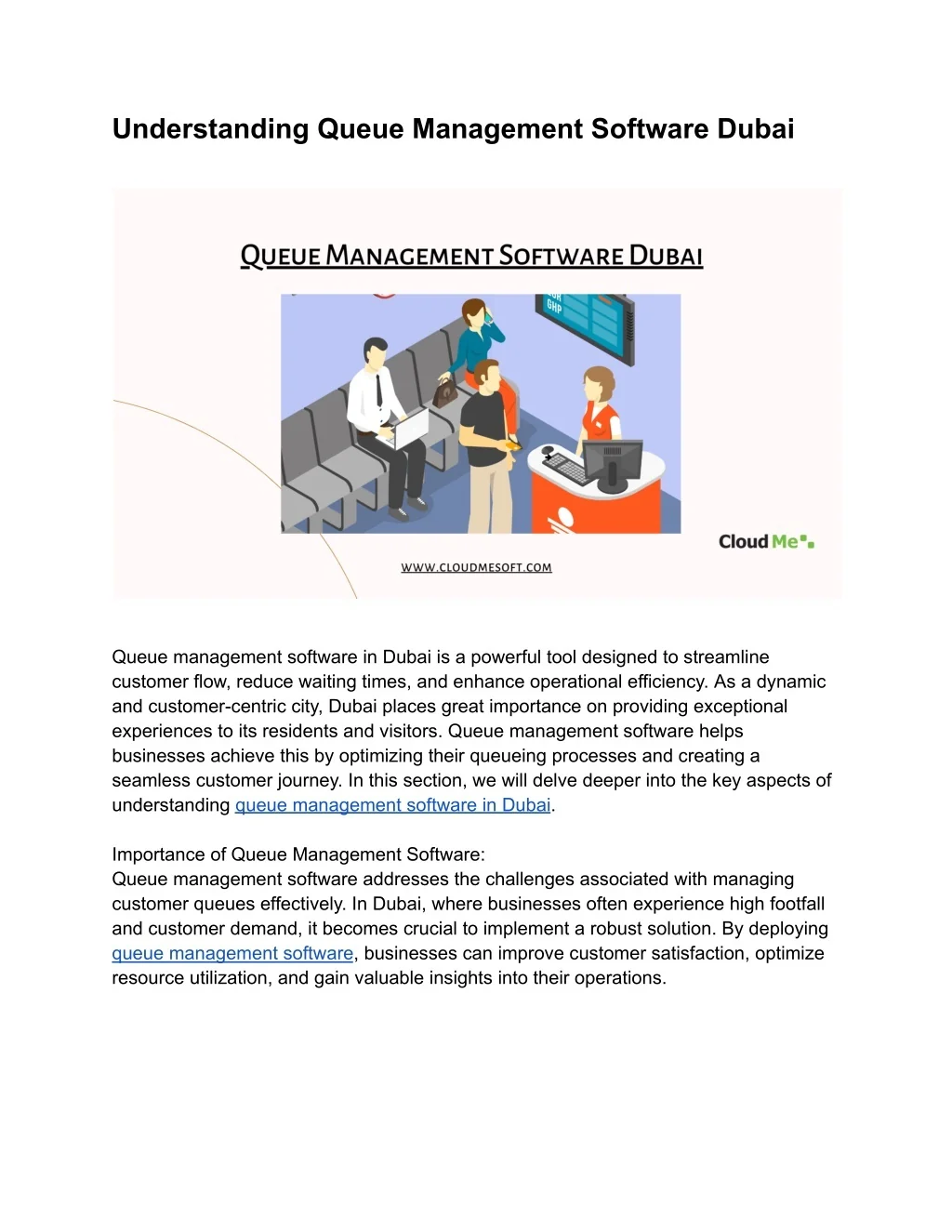PPT - Understanding Queue Management Software Dubai PowerPoint ...