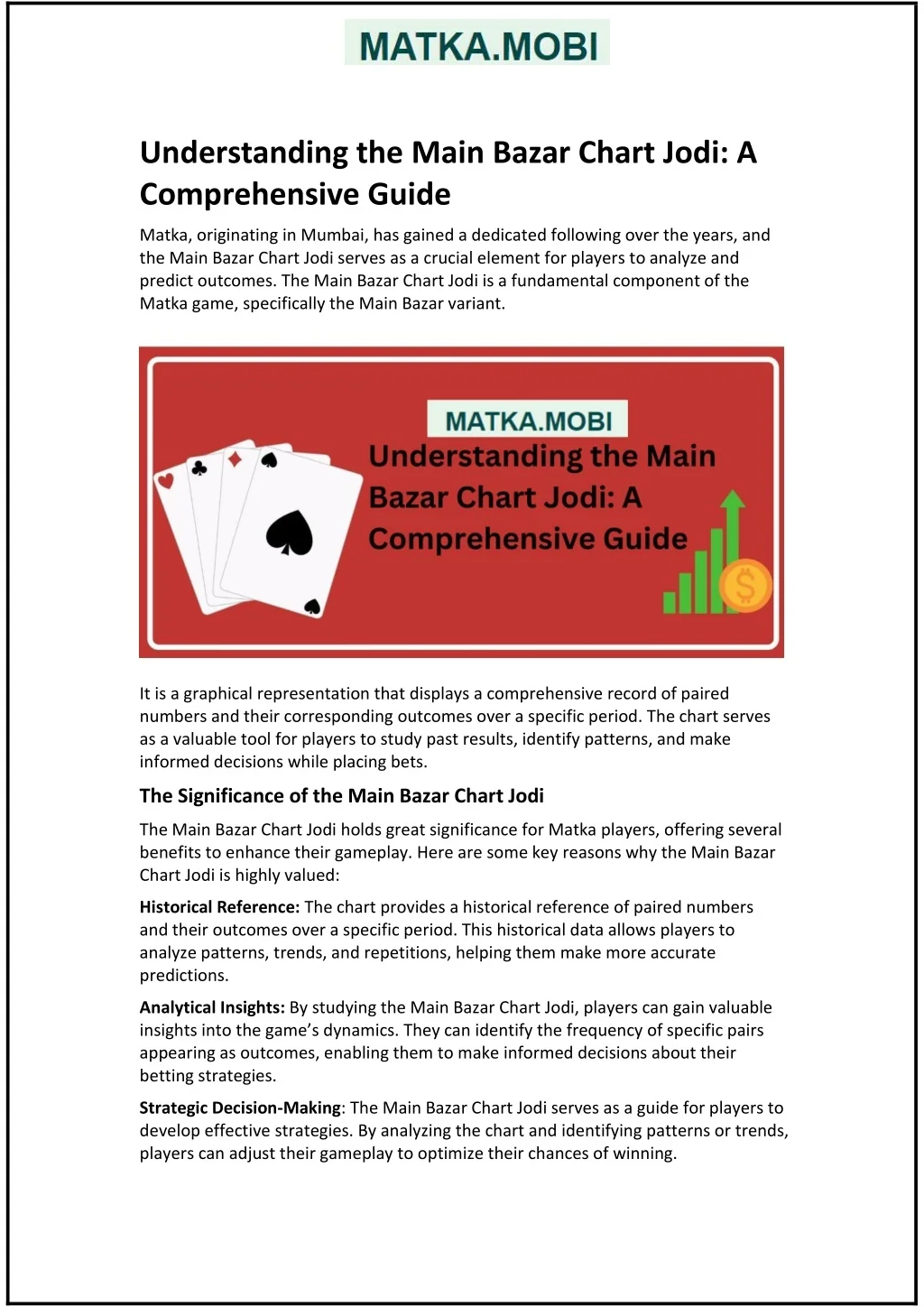 PPT - Understanding the Main Bazar Chart Jodi: A Comprehensive Guide ...