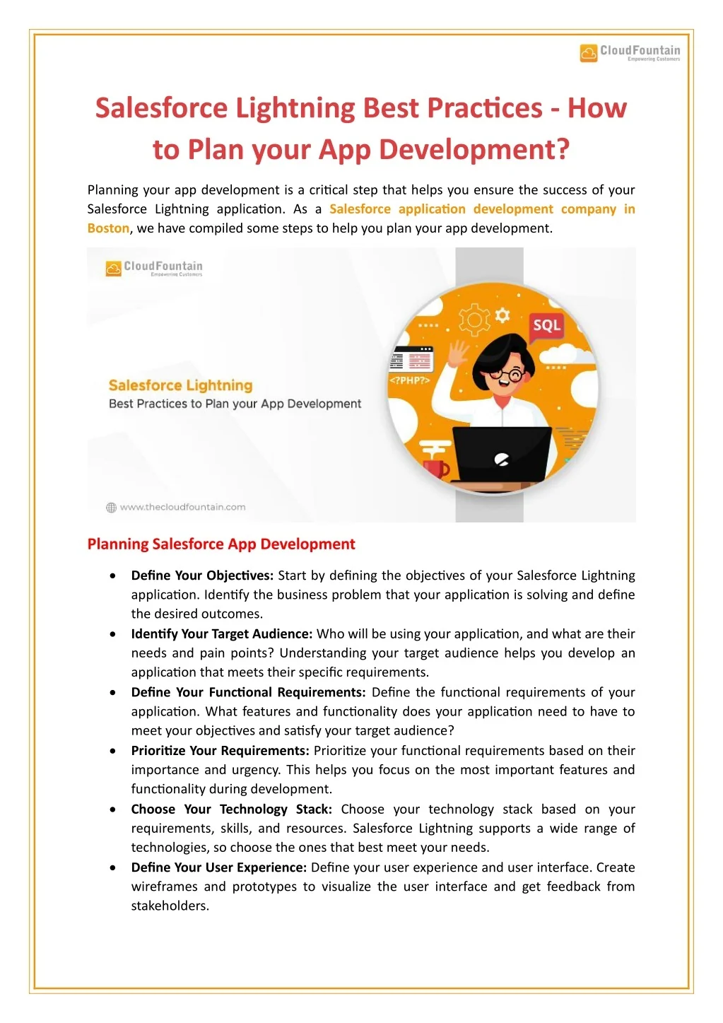 PPT - Salesforce Lightning Best Practices - How to Plan your App ...