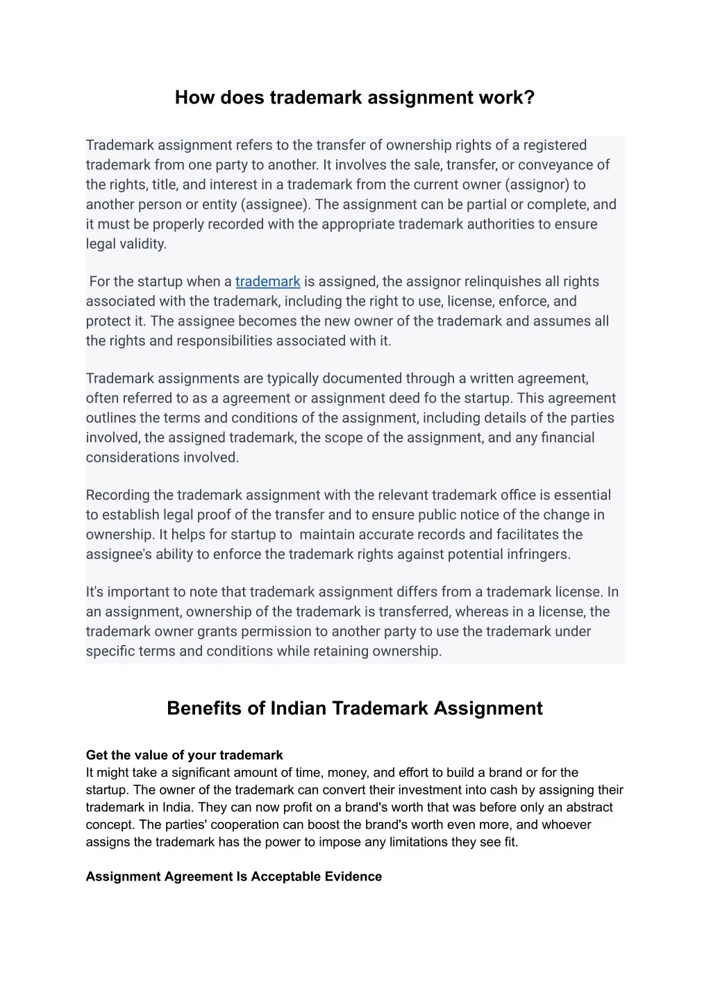 PPT - How does trademark assignment work PowerPoint Presentation, free ...