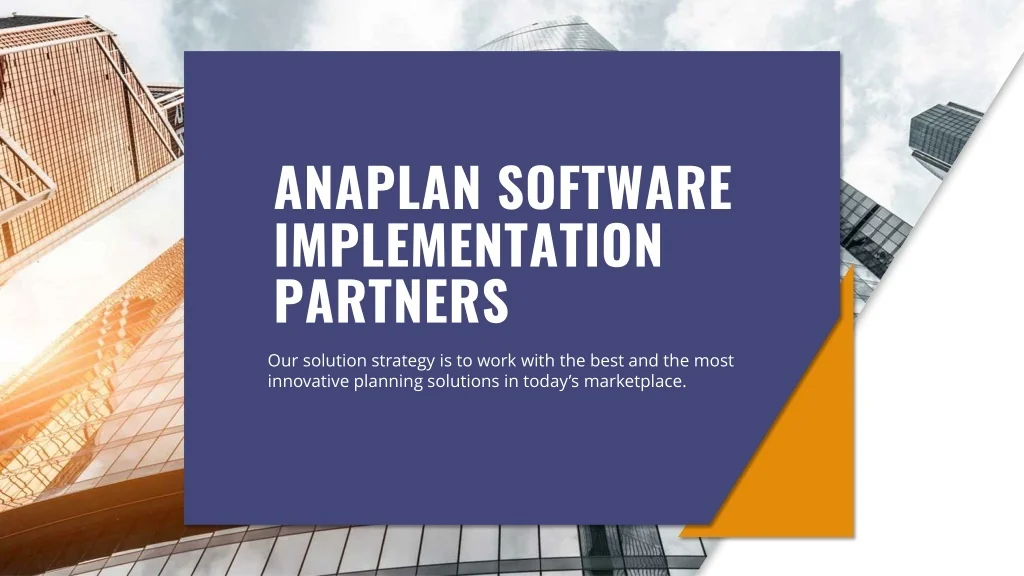 PPT - ANAPLAN SOFTWARE IMPLEMENTATION PARTNERS | DEFLYTICS PowerPoint ...