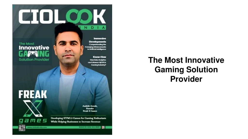 PPT - The Most Innovative Gaming Solution Provider PowerPoint ...