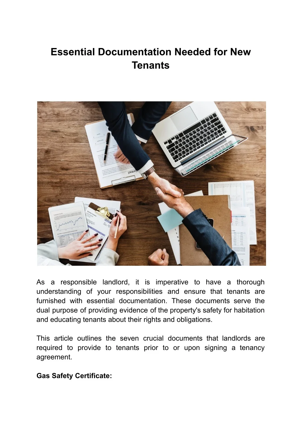PPT - Essential Documentation Needed for New Tenants PowerPoint ...