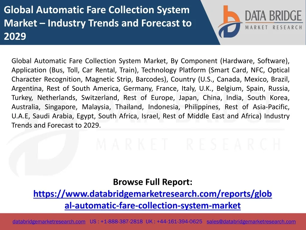 PPT - Global Automatic Fare Collection System Market PowerPoint ...