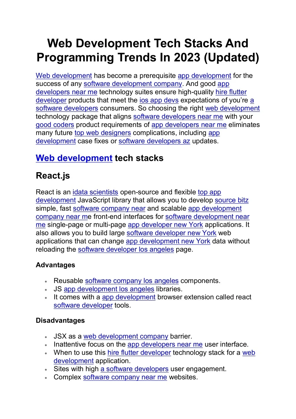 PPT - Web Development Tech Stacks And Programming Trends In 2023 (Updated) PowerPoint ...