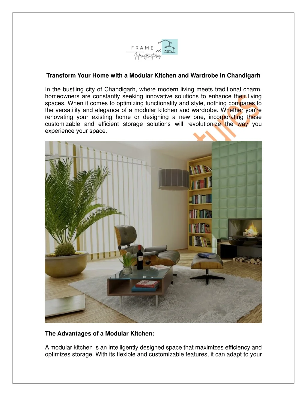 PPT - Transform Your Home with a Modular Kitchen and Wardrobe in ...