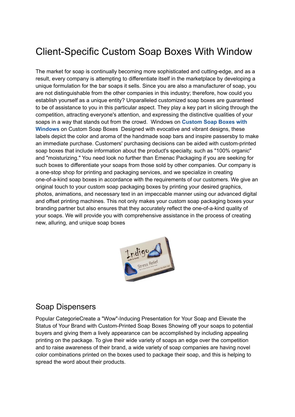 PPT - Client-Specific Custom Soap Boxes With Window PowerPoint Presentation - ID:12290813