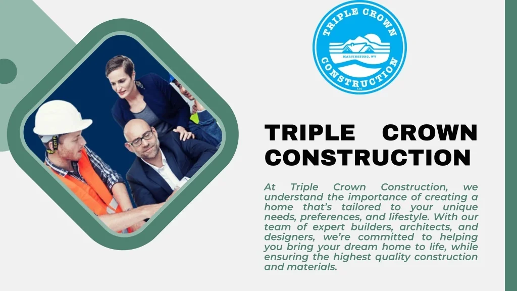 PPT - Best Excavation contractors in Martinsburg Triple Crown ...