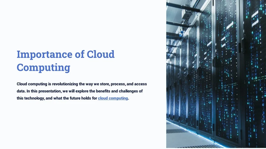PPT - Importance-of-Cloud-Computing PowerPoint Presentation, free download - ID:12293126