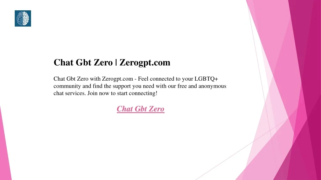 PPT - Chat Gbt Zero Zerogpt.com PowerPoint Presentation, free download ...